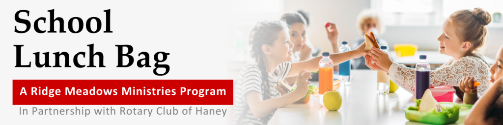 The Salvation Army - Ridge Meadows Ministries | School Lunch Bag Program